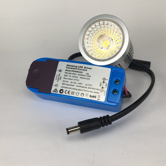 Xtra Warm Led- Module-50mm-MR16-8W-dimbaar-1800-3000K | bol