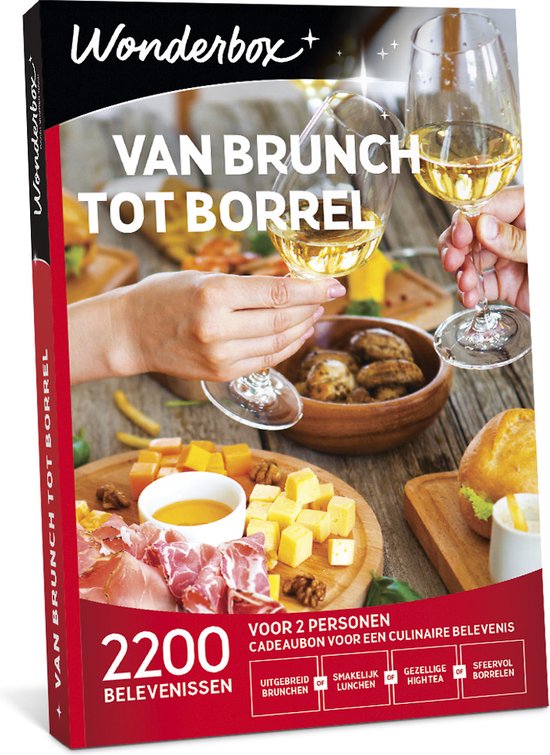 Wonderbox Cadeaubon - Van Brunch tot Borrel | bol.com