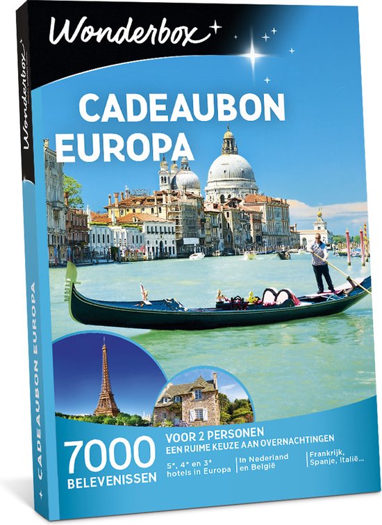 Wonderbox Cadeaubon - Europa | bol