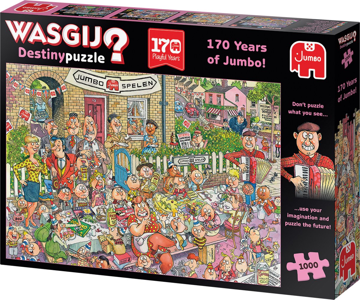 Wasgij Destiny- 170 Jarig Jubileum Jumbo - Puzzel - 1000 stukjes | bol.com