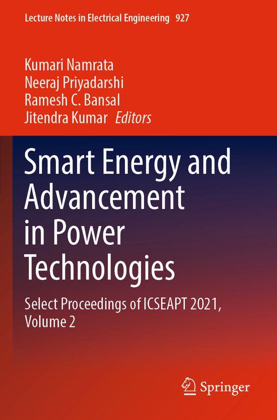Lecture Notes in Electrical Engineering- Smart Energy and Advancement ...