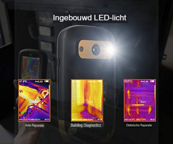 Warmtebeeldcamera - Warmte Camera - Infrarood Camera - Thermische Camera - Warmtebeeld... | bol