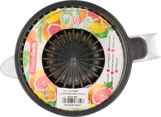 Plasticforte Sinaasappelpers/citruspers - Handmatig - kunststof - 16 x ...