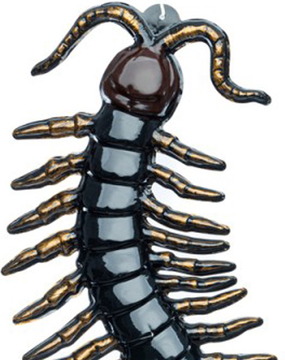 Chaks nep duizendpoot 90 cm - ophangbaar - zwart - 1x - horror/griezel ...