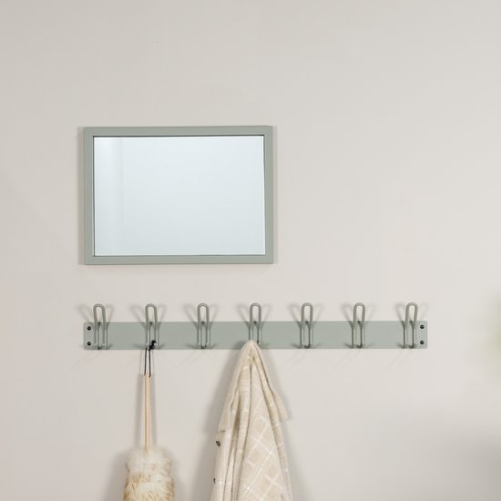 Spinder Design kapstok Miles 7 - Dusty Green - 7 haken - Staal | bol
