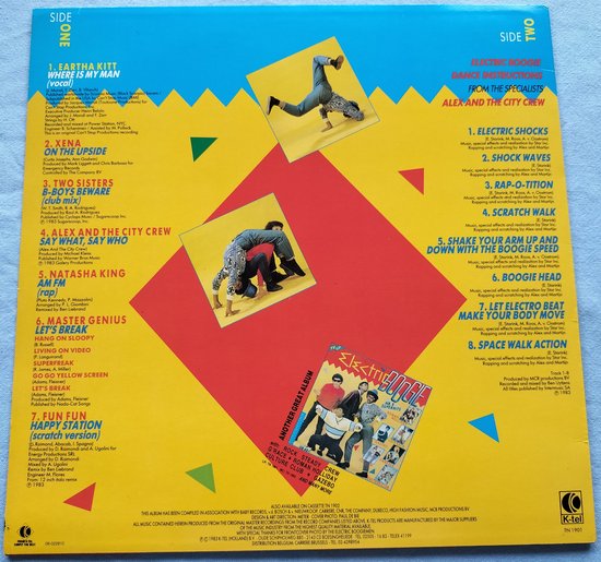 Electric Boogie 2 (1983) LP = als nieuw, Various | Muziek | bol