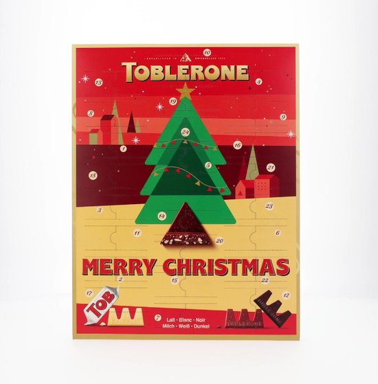 Toblerone Adventskalender - Adventkalender 2024 - 24 overheerlijke ...