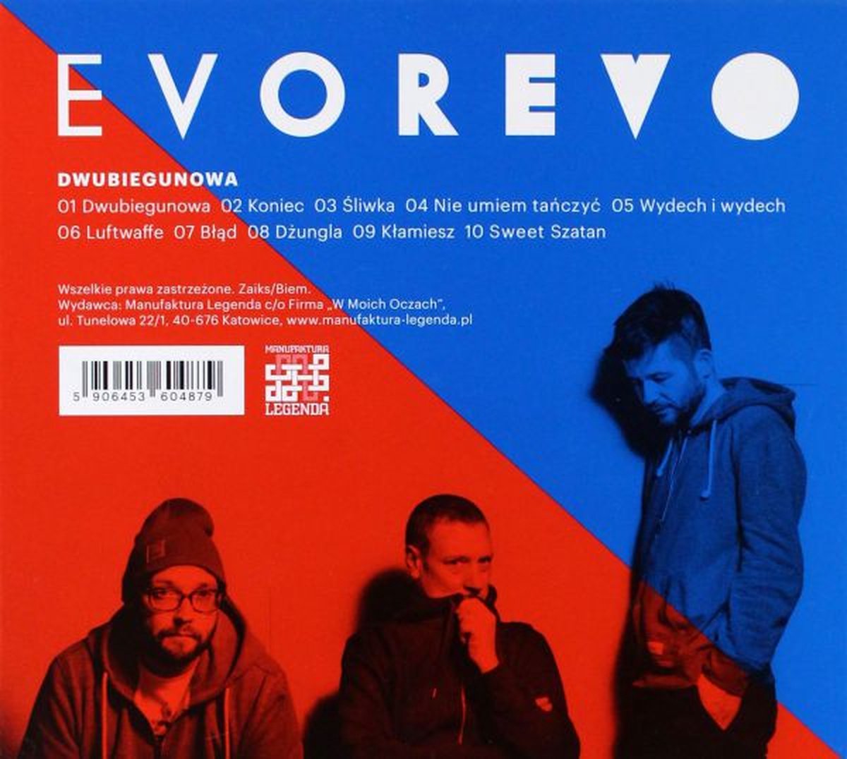 Evorevo: Dwubiegunowa [CD], Evorevo | Muziek | bol