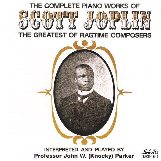 Knocky Parker - The Complete Piano Works Of Scott Joplin (2 CD), John -Knocky- Parker... | bol