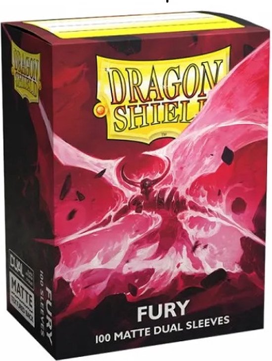 Dragonshield Sleeves - Dual Matte 'Fury' - 100 Stuks | bol