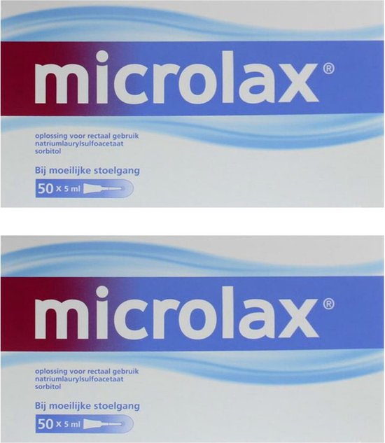 Microlax Microklysma - 2 x 50 stuks | bol