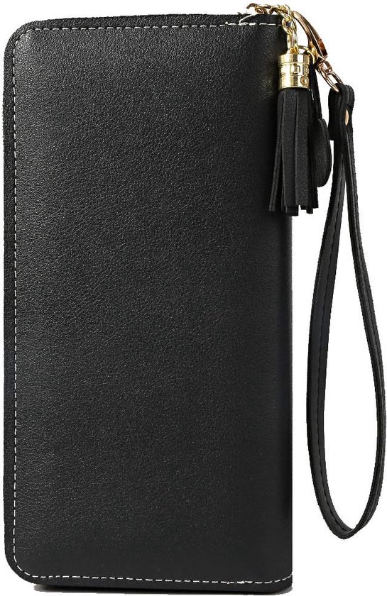 Damesportemonnee - Portemonnee Dames - Ritssluiting - Polsbandje ...