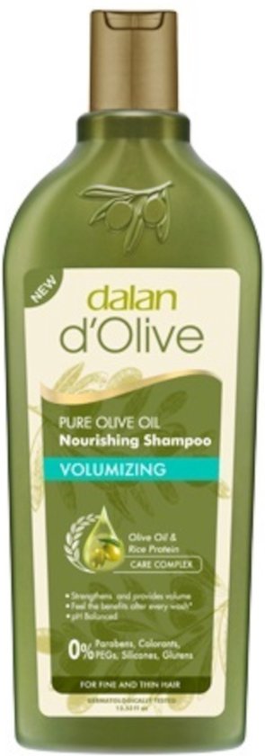 Dalan d'Olive - Shampoo - Extra Volume - Voor Dun & Fijn Haar - Voedend ...