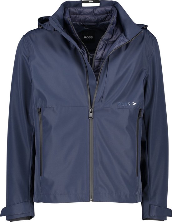 Hugo Boss winterjas donkerblauw | bol