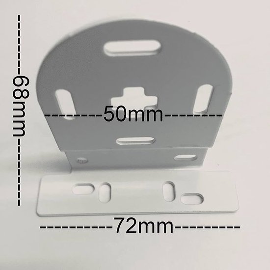 40mm Heavy Duty Louvolite Roller Blind Reparatie Kit (Wit Plastic 1.5m drop chain) | bol