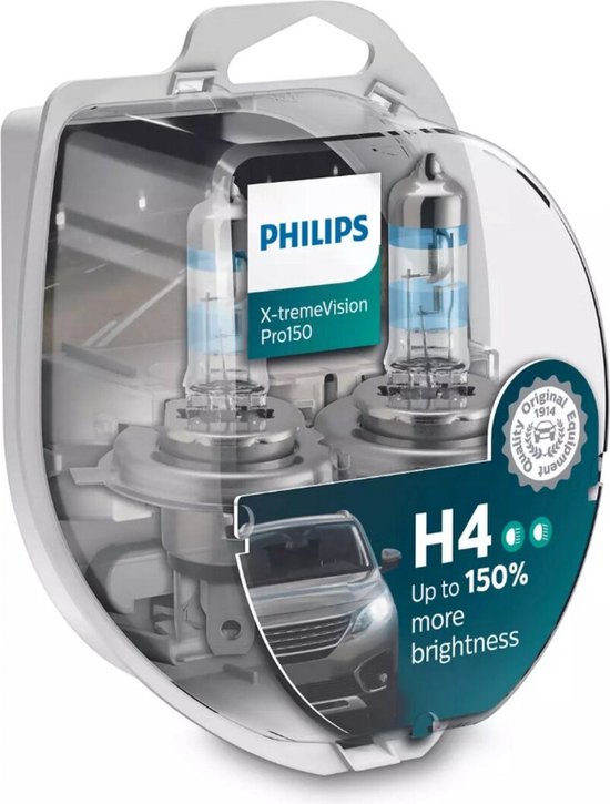 Philips X-tremeVision Pro150 H4 set | bol