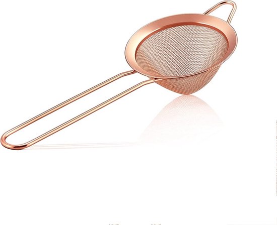 Luxe Cocktail Zeef - Rose Goud - Cocktail accessoire - Bar zeef | bol.com