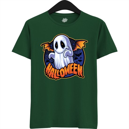 Spooky Scary Ghost - Halloween Spook Dames / Heren Unisex Shirt ...