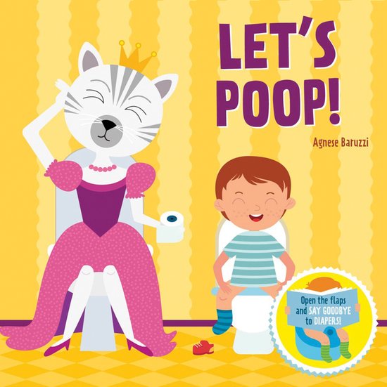 Potty Time Book- Let's Poop! | 9788854420274 | Boeken | bol.com