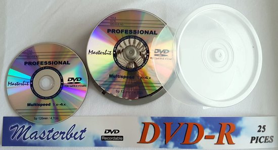 Professional Recordable Multispeed DVD (spindel) | bol