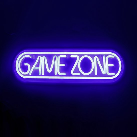 Neon Lamp - Game Zone - Neon Sign - Neon Verlichting - Neon Led Lamp ...