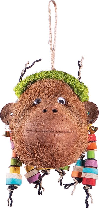 Miss Monkey speelgoed voor papegaaien en grote parkieten | bol