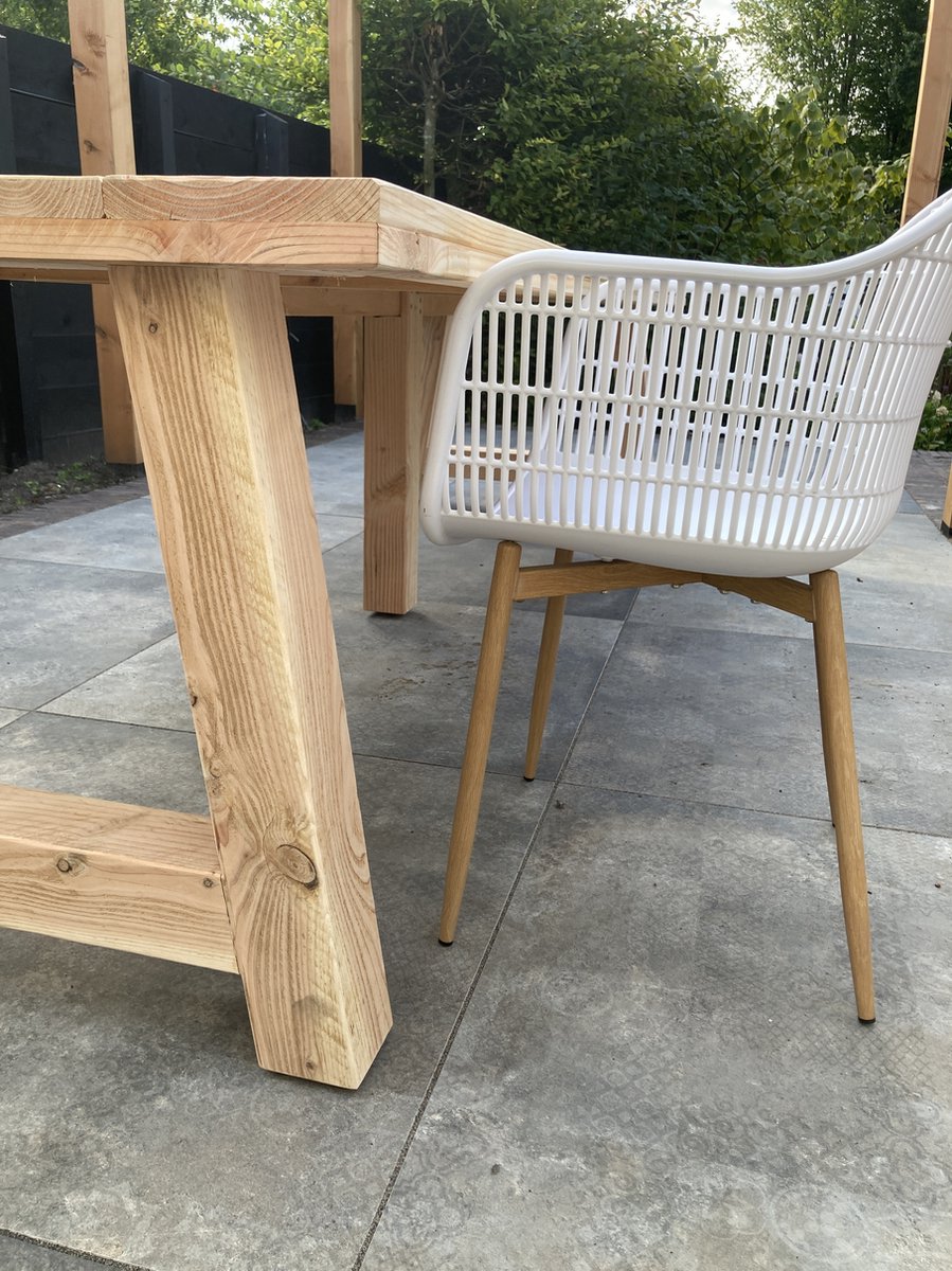 M2-meubels douglas tuintafel / eettafel 260cm douglas A-onderstel | bol