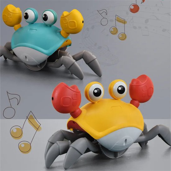 Lopende Krab - Peuter speelgoed - Baby speelgoed - Walking Crab ...
