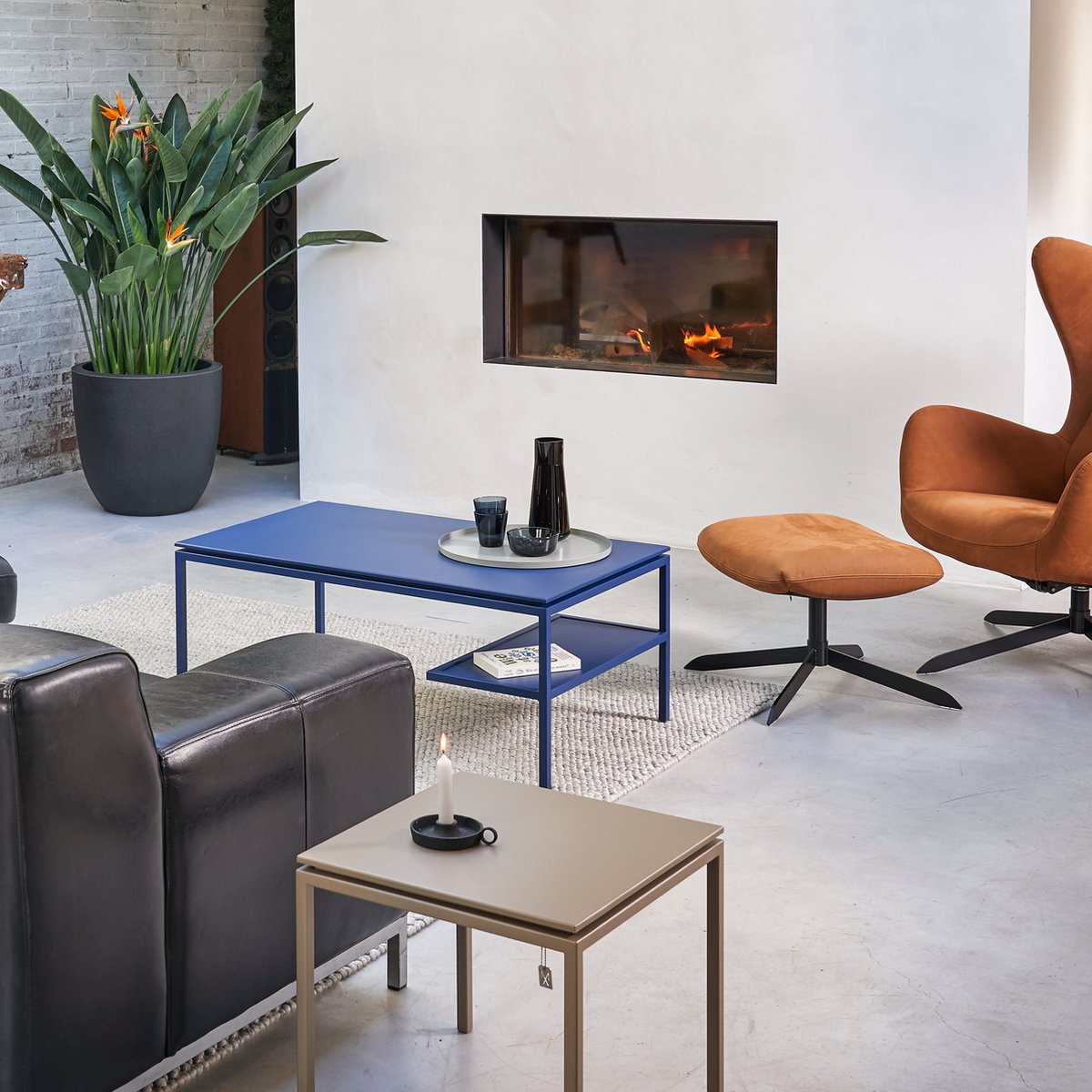 MA-RK SIDE BOLD - exclusief stalen bijzettafeltje - minimalistisch - design - staal – goud | bol.com