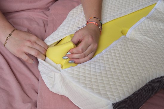 Comfiness Ergonomisch Hoofdkussen - voor Nekklachten en Rugklachten ...