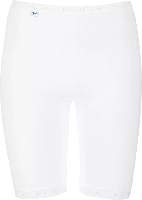 sloggi Basic+ Dames Short lange pijp - Wit - Maat 40 | bol
