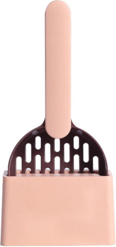Animal International® Kattenschep met Houder - Voor kattenbak - Paars ...