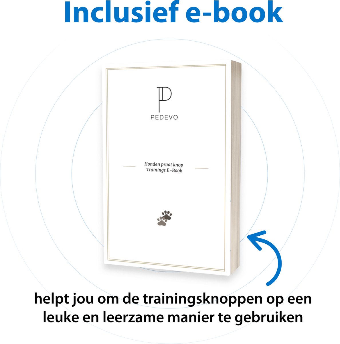 Pedevo® Praatknop Honden - Training Honden - 4 Knoppen - incl Anti-Slipmat Fluitje en... | bol