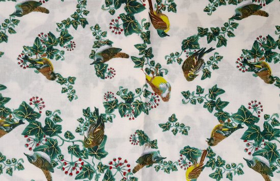 Pakket 8 lapjes stof - hart - bloem - verschillende designs - quilt ...