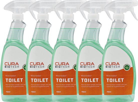 Toiletreiniger | Micro Biologisch Reiniger | Ecologisch | CURA Biotech ...