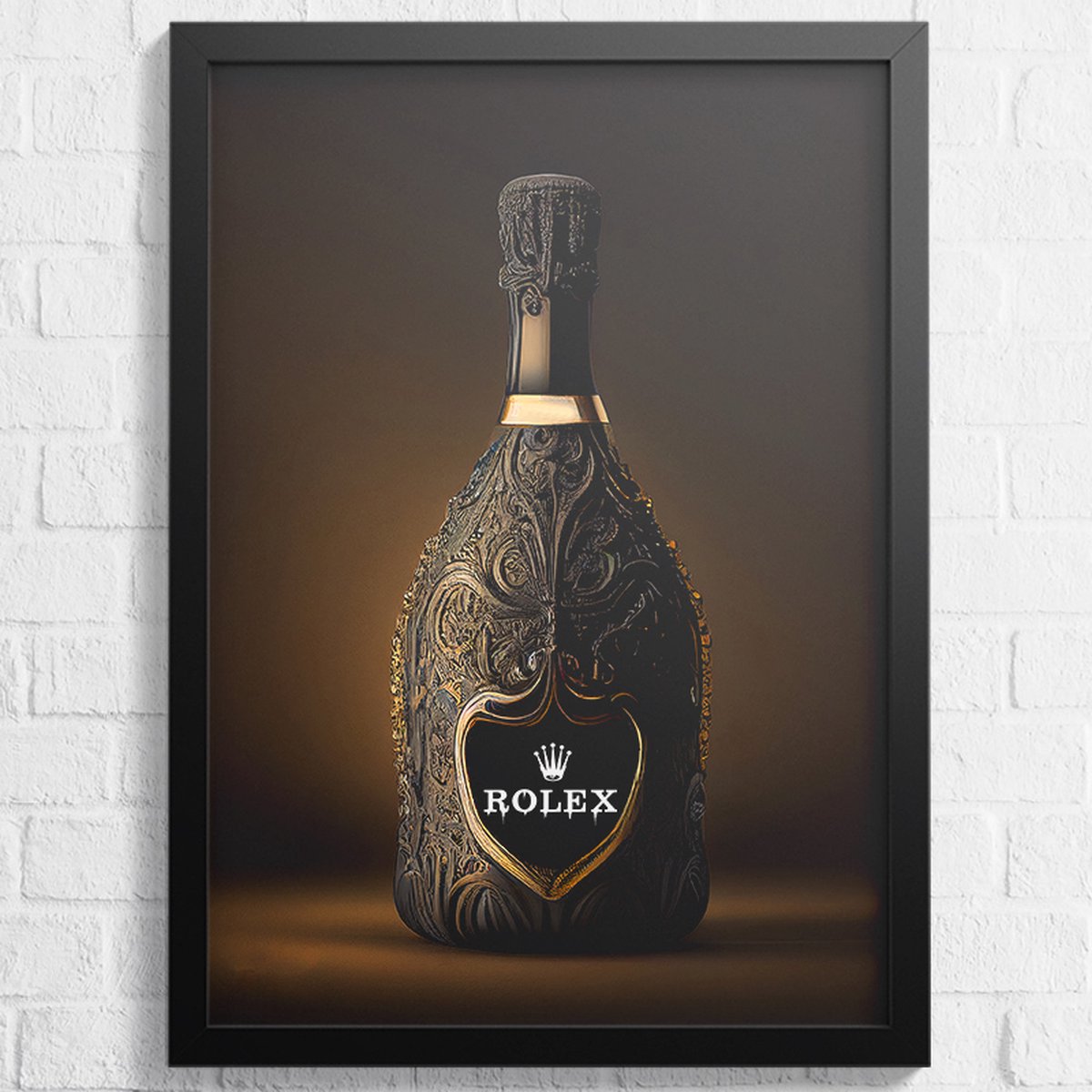 Poster Dom Perignon Rolex - Champagne Poster - Graffiti Art - Posters ...