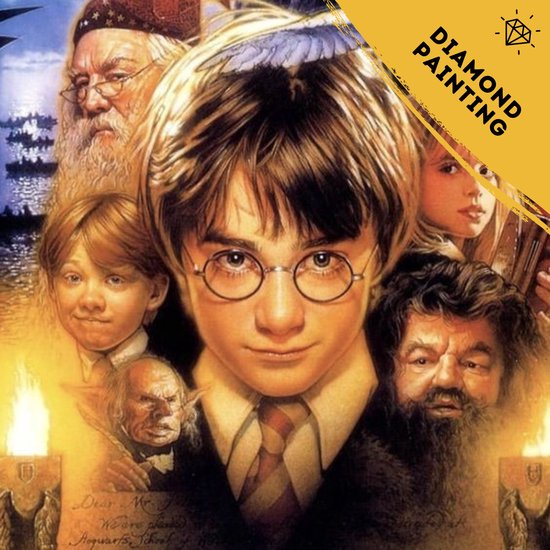 De Hobby Planeet Diamond Painting Harry Potter 40x50cm - Diamond ...