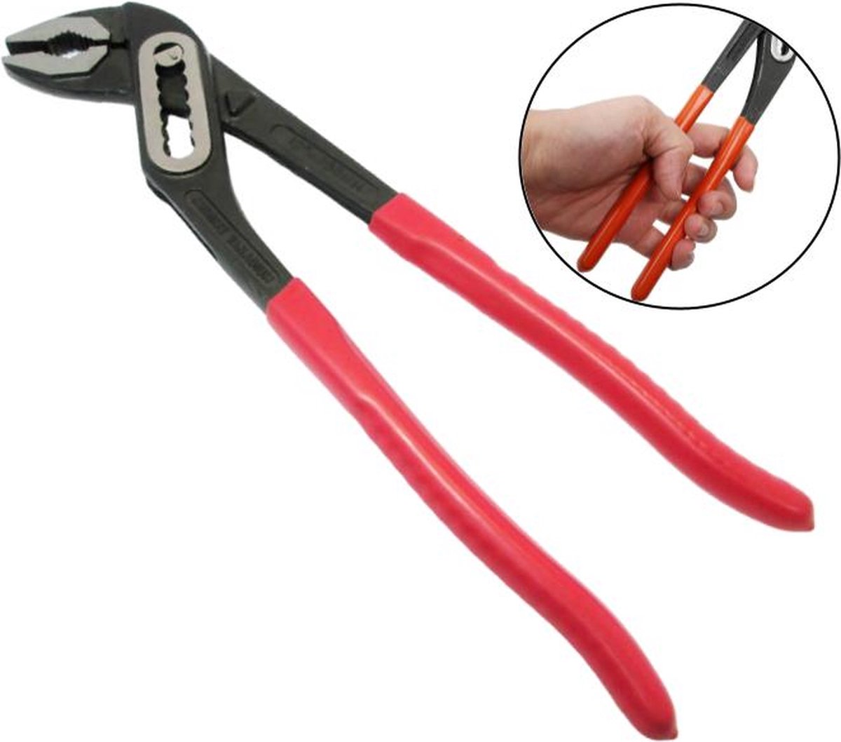 PD® Tang - CV Waterpomptang - 29 cm - Isolatie Grip - 12 Profi - Stalen ...