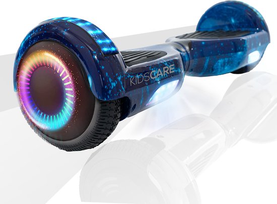 Kidscare Hoverboard - Z1 Cosmos Blue PRO - Verlengde Afstand - 6.5 ...