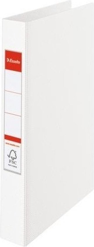 Esselte Ringband map - ordners - 2-gaats A4 - wit - ringmappen | bol