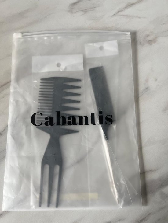 Cabantis 2-delige set met Brede 3 Way Kam en Puntkam - Styling Tool ...