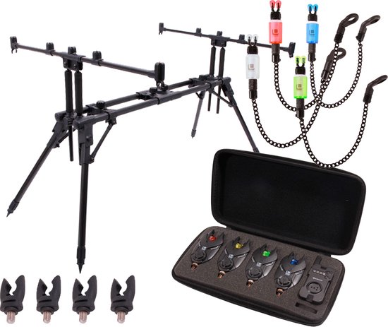 Ultimate Rod Pod Set - 4 hengels | Karper set | bol.com