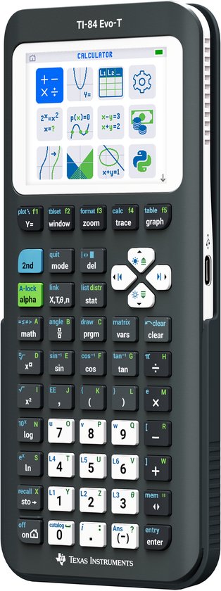 Texas Instruments - TI-84 Evo-T - Grafische Rekenmachine - Examenstand ...
