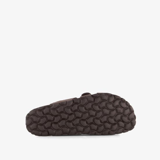 Hush Puppies suède dames bio slippers bruin - Maat 42 | bol