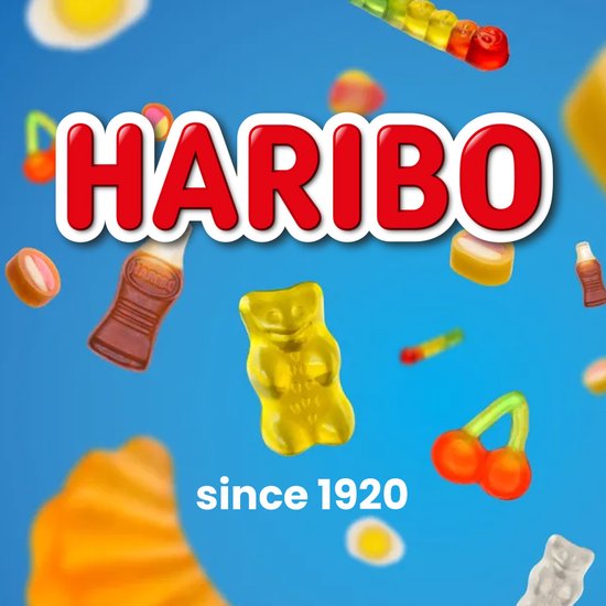 Haribo "Pasta Frutta F!ZZ" snoep mix 720g - Uitdeelsnoep in individuele ...