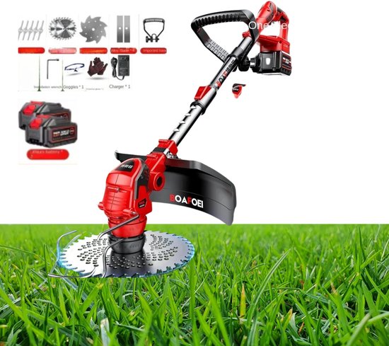 Coupe-bordures électrique Nivard - Sans fil - Voegenborstel - Coupe-herbe -... | bol