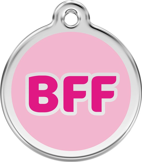 Red Dingo Hondenpenning 20 mm Best Friend roze | bol