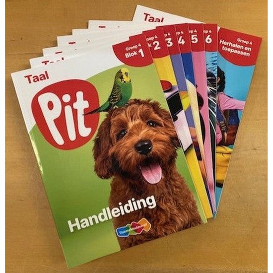 Pit Handleiding Set Taal groep 4 (zie omschrijving) | 6152930890870 | Boeken | bol