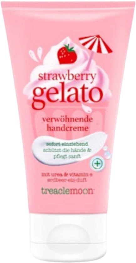 Treaclemoon Handcreme strawberry gelato, 75 ml | bol