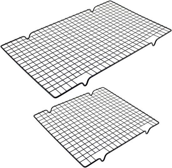 Cake Cooling Rack Non Stick Cooler Rack for Cakes/Bread/Biscuit/Cookie ...